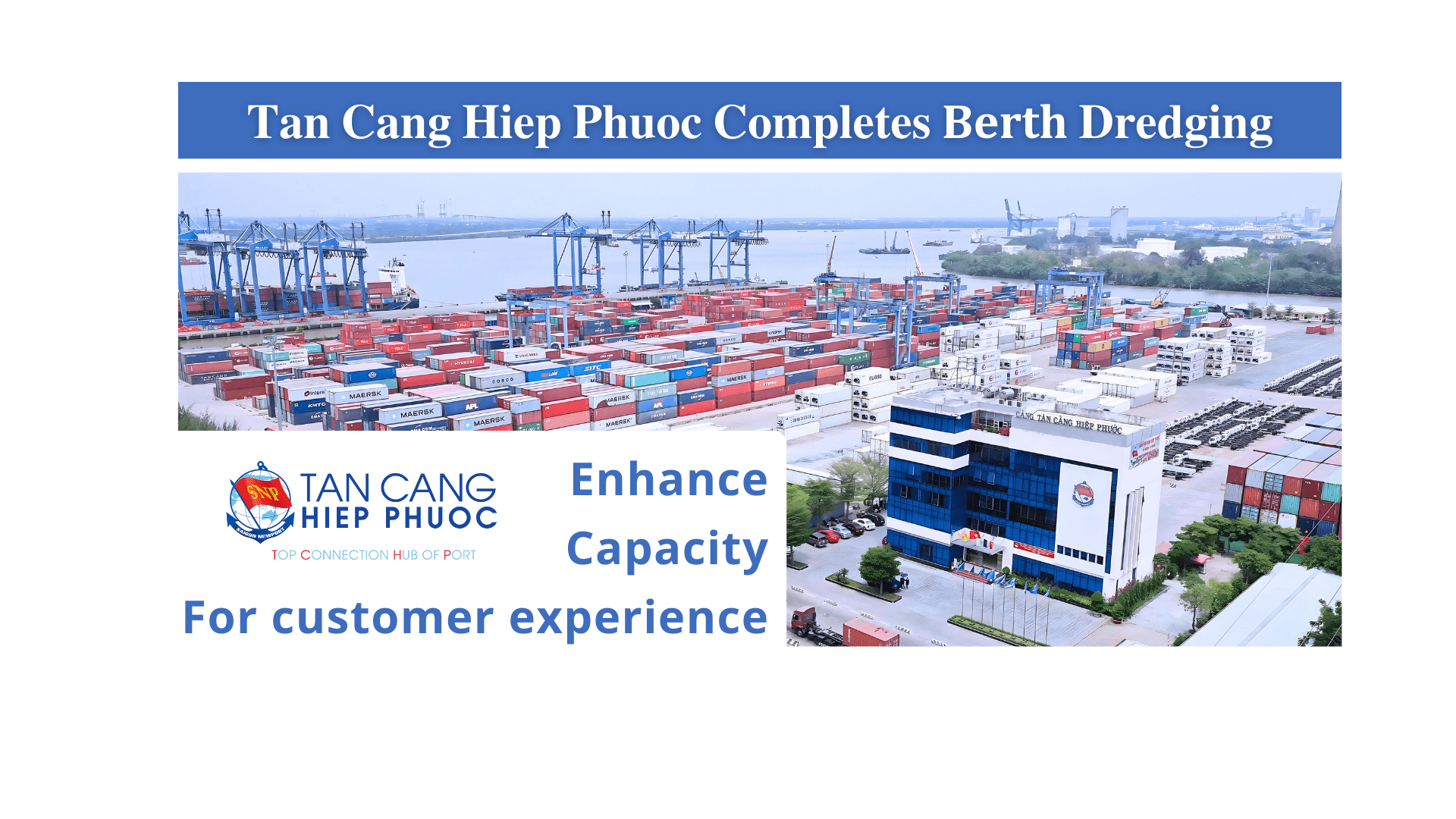 Tan Cang Hiep Phuoc Completes Dredging, Enhancing Service Capacity ...